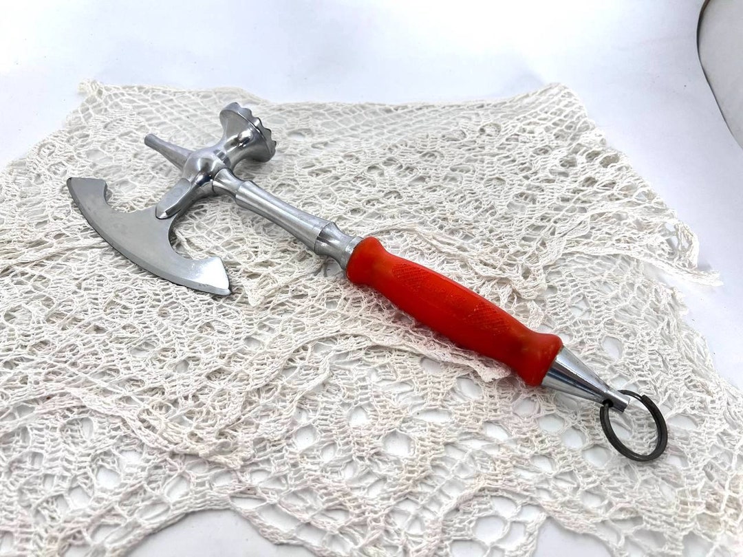 Vintage Meat Hatchet: USSR Stainless Steel Kitchen Axe - Etsy
