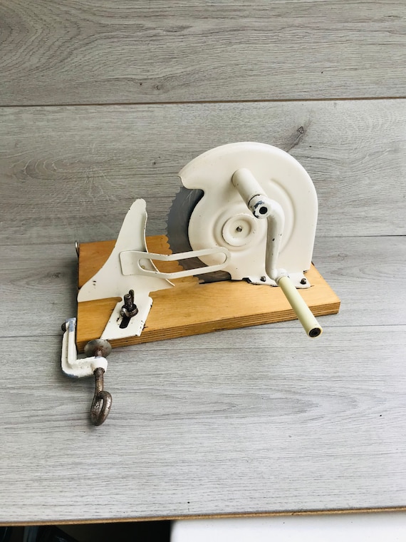 Vintage Hand Bread Cutting Machine Bread Slicer Vintage - Etsy