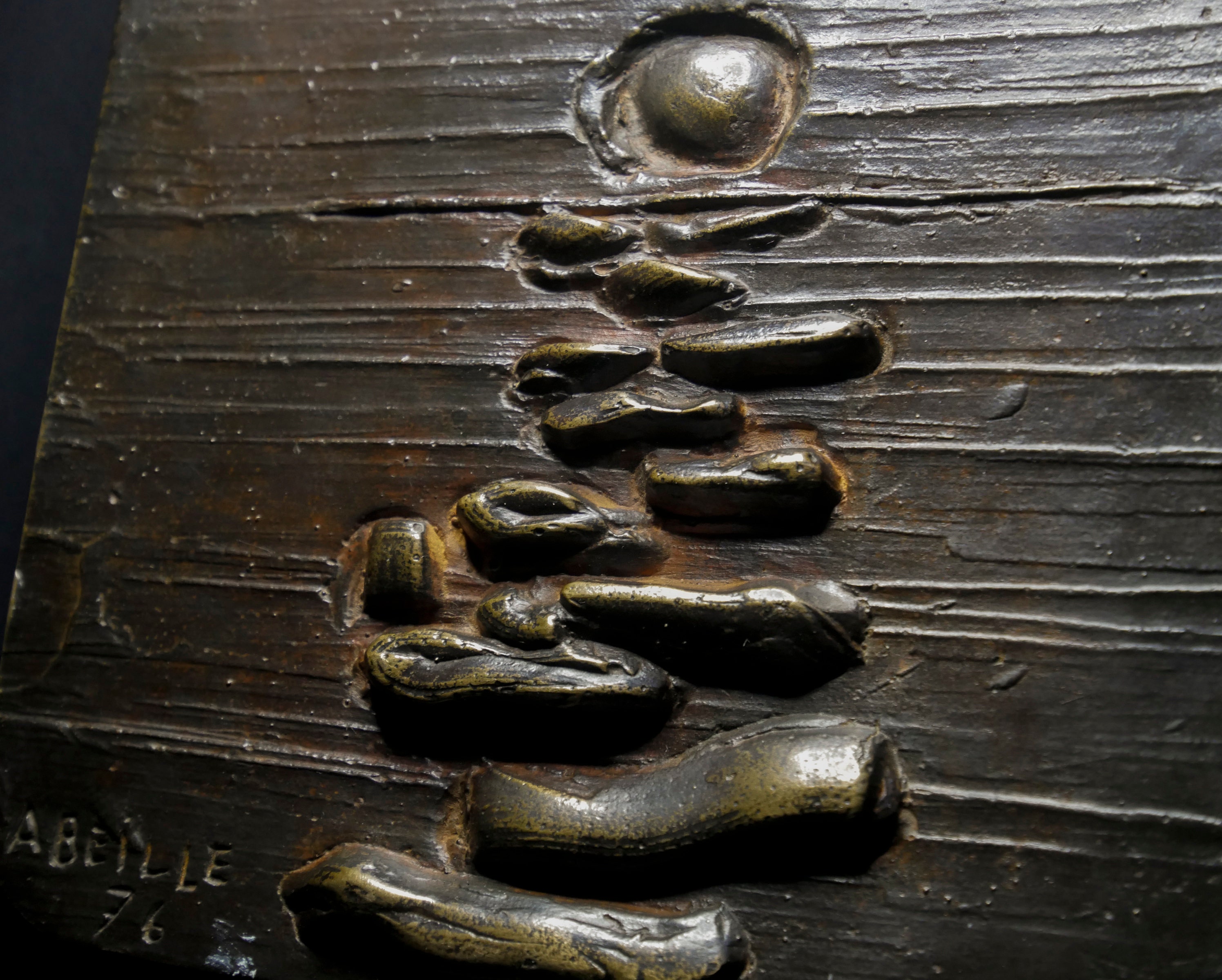 Claude ABEILLE Bronze Sculpture Abstract Nude Woman - Etsy