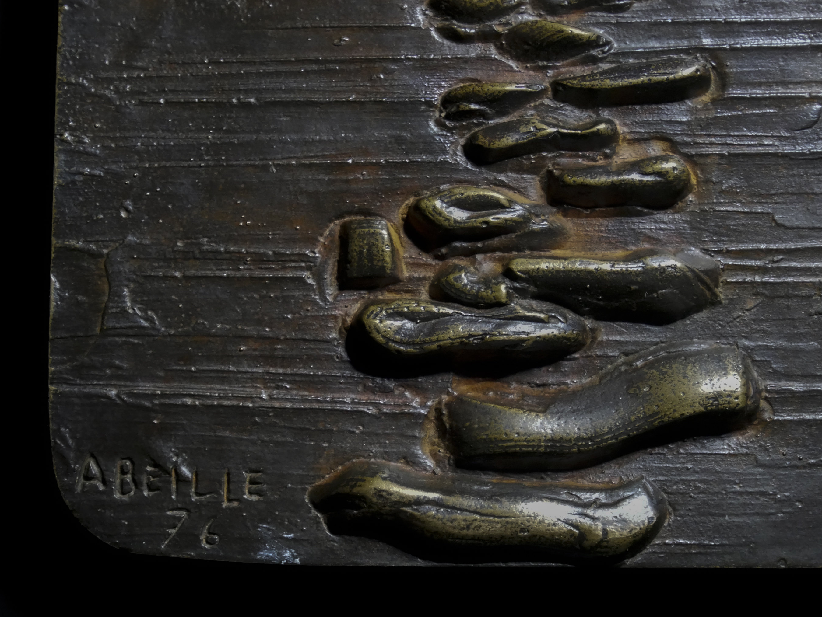 Claude ABEILLE Bronze Sculpture Abstract Nude Woman - Etsy