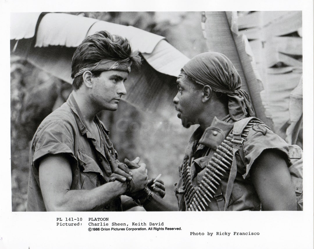 PLATOON Original Film Photo 1986, Charlie SHEEN Film Oliver Stone - Etsy