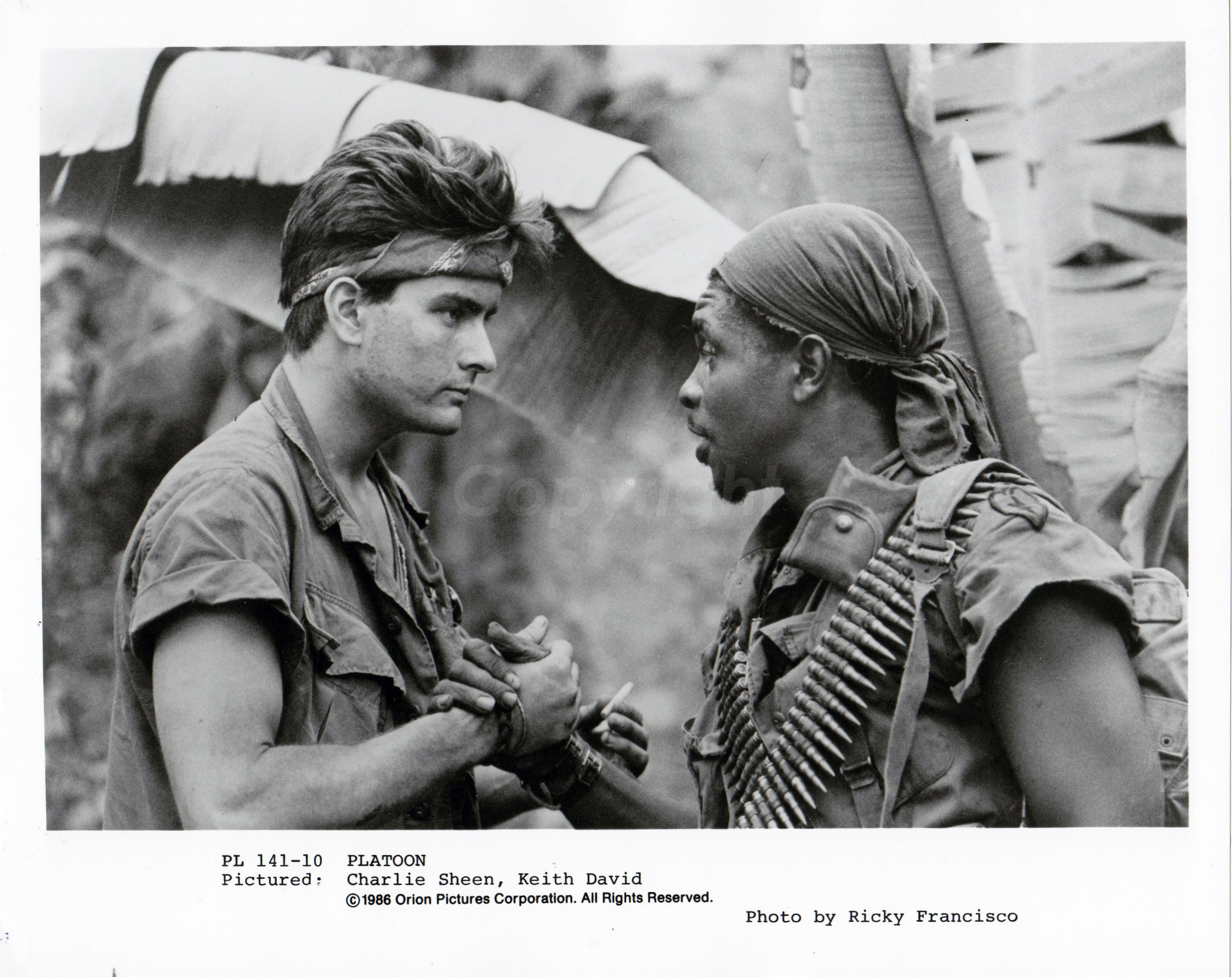 Platoon Movie Charlie Sheen