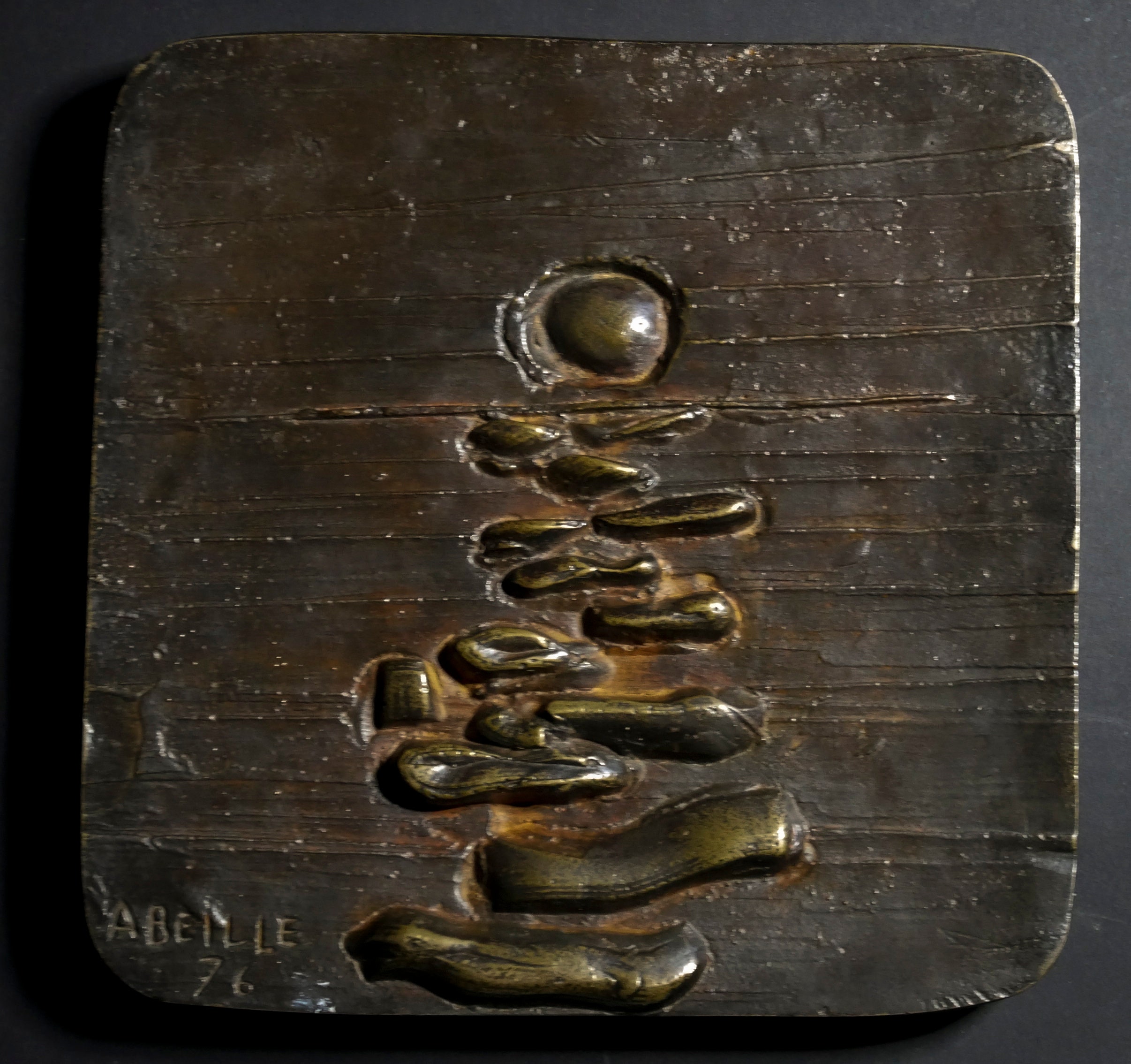 Claude ABEILLE Bronze Sculpture Abstract Nude Woman - Etsy