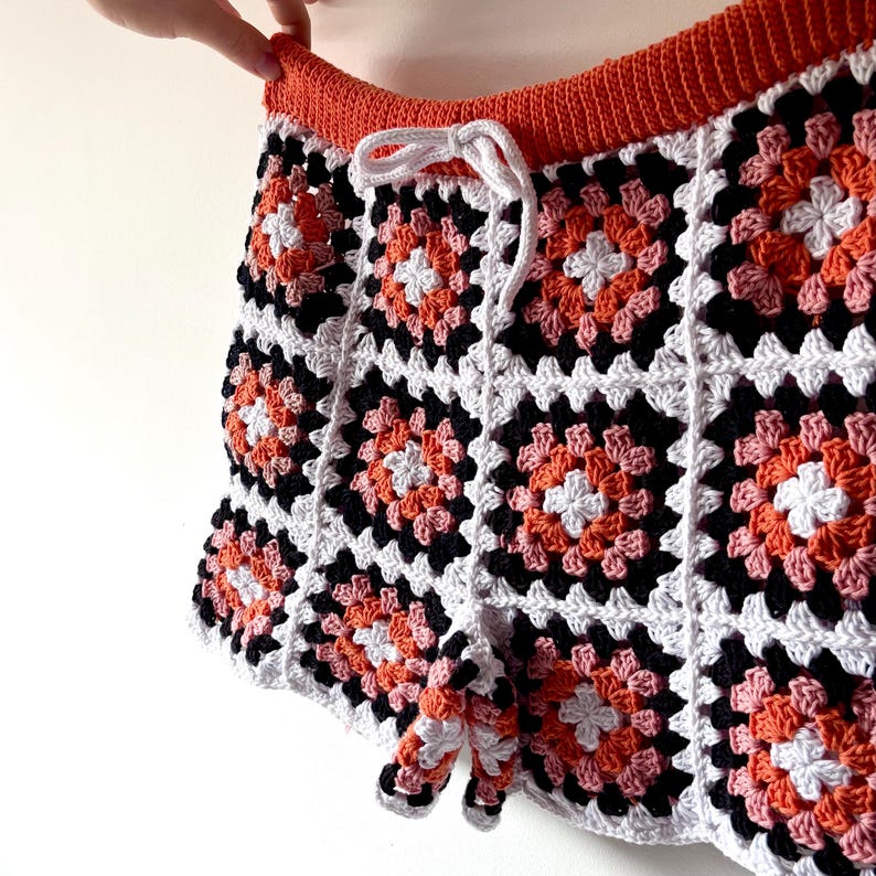 Crochet Pattern I Granny Square Shorts I Instructions I English - Etsy