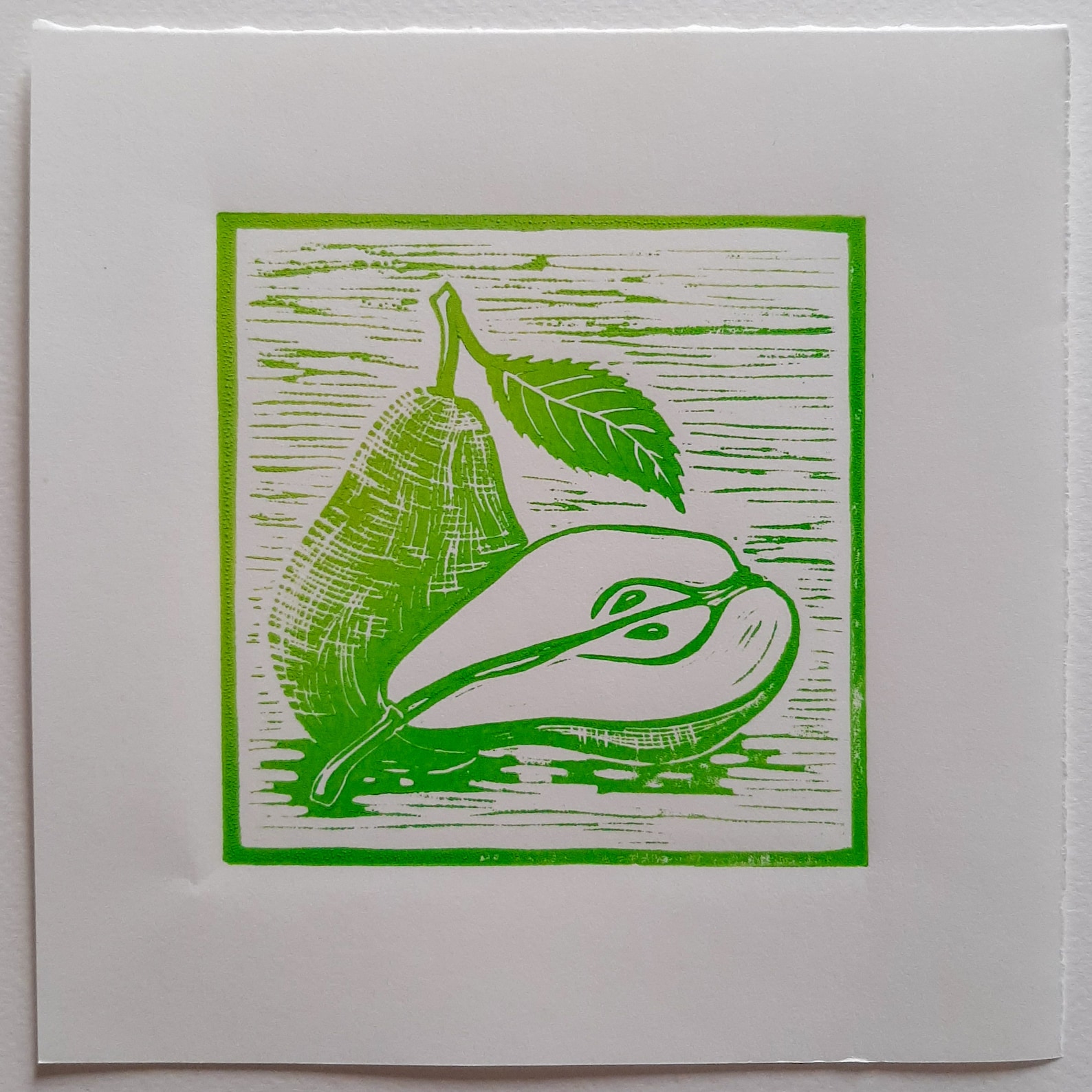 Fruits Original Linocut / Linoprint / Handmade Print / Wall - Etsy