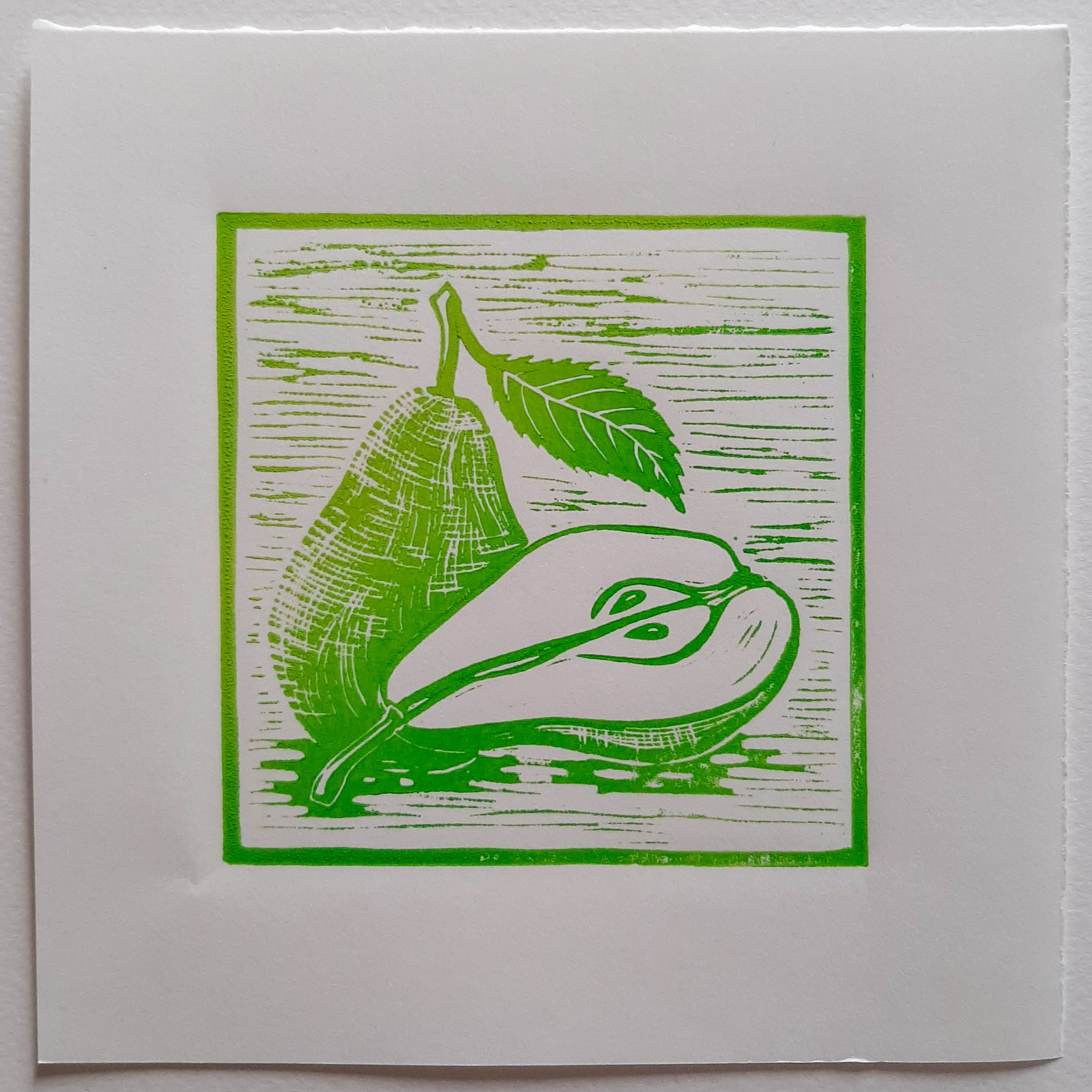 Fruits Original Linocut / Linoprint / Handmade Print / Wall - Etsy