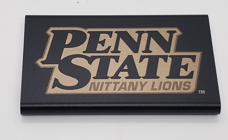 Penn State Fan Triple Play Pack. Metal Wallet Phone Charger - Etsy