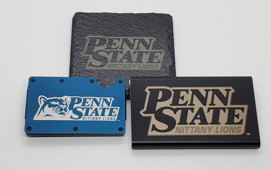 Penn State Fan Triple Play Pack. Metal Wallet Phone Charger - Etsy