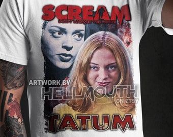 Scream T-shirt Rose Mcgowan as Tatum Riley. Men's & Women's All Sizes ...