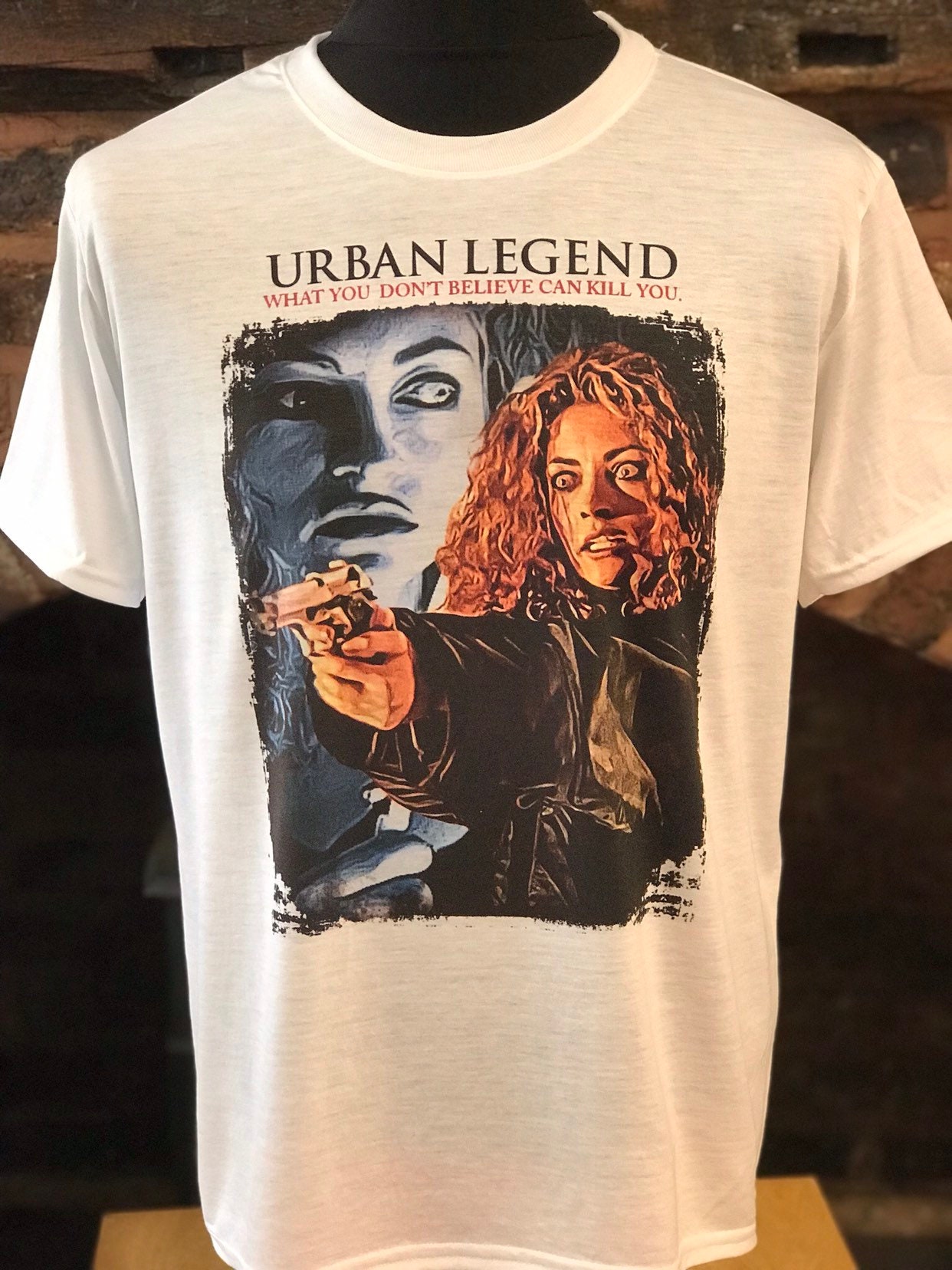 Urban Legend White T Shirt. Rebecca Gayheart as Brenda | Etsy