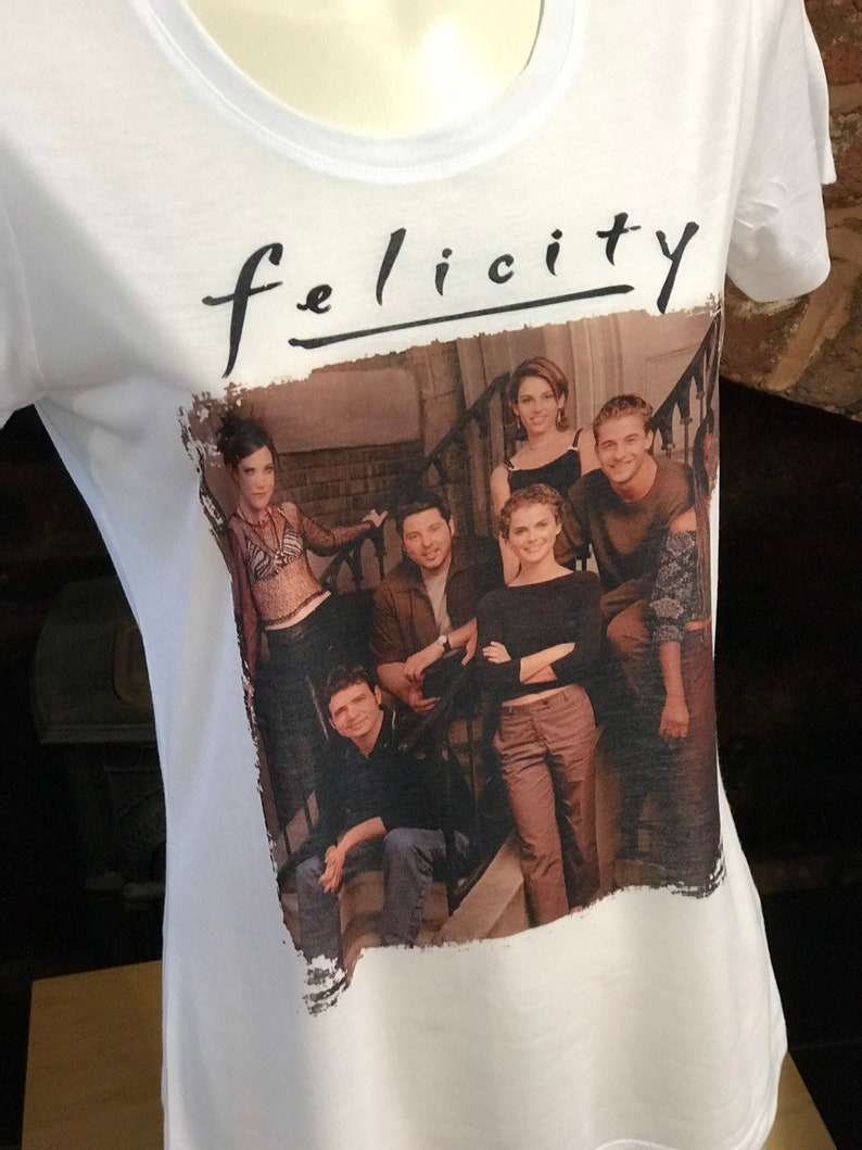 Felicity White Custom Made T-shirt. Men's & Women's - Etsy