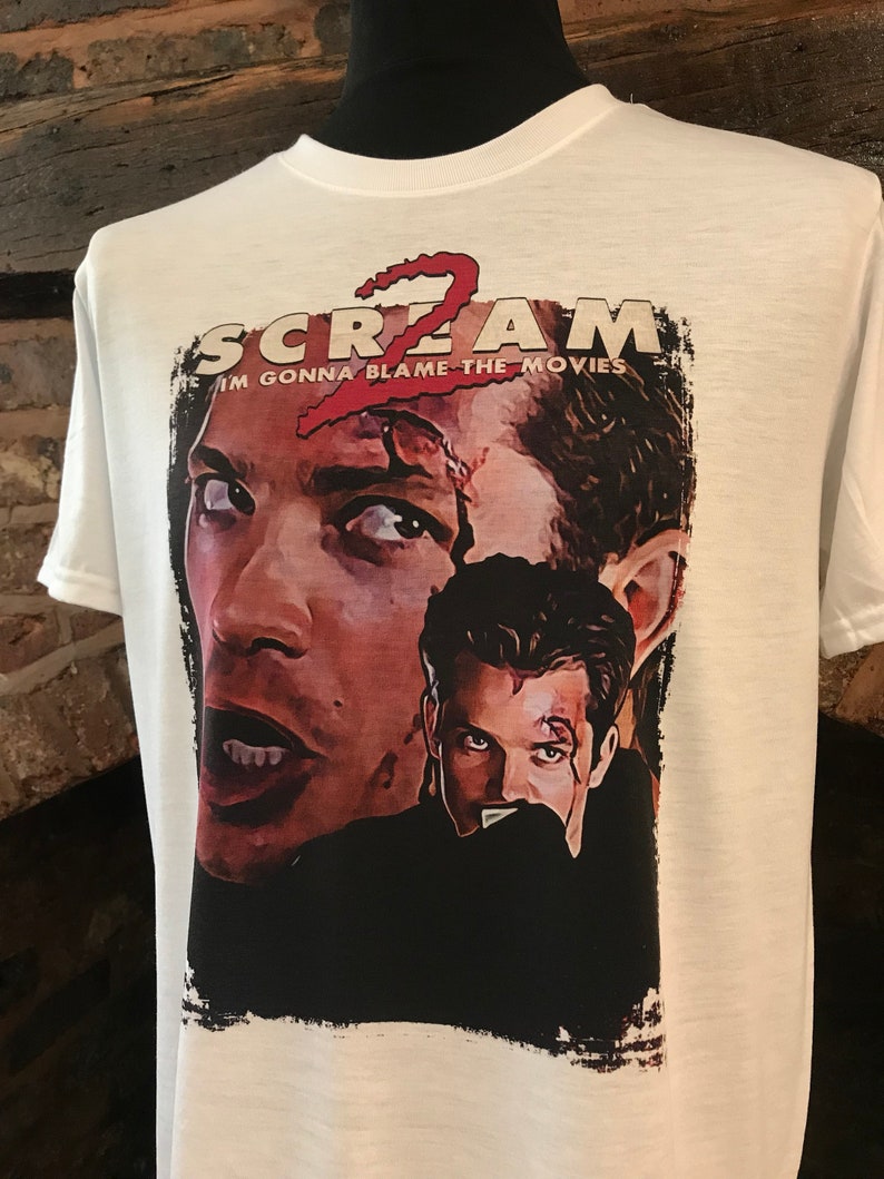 Scream 2 White T-Shirt. Mickey Altieri. Timothy Olyphant. | Etsy