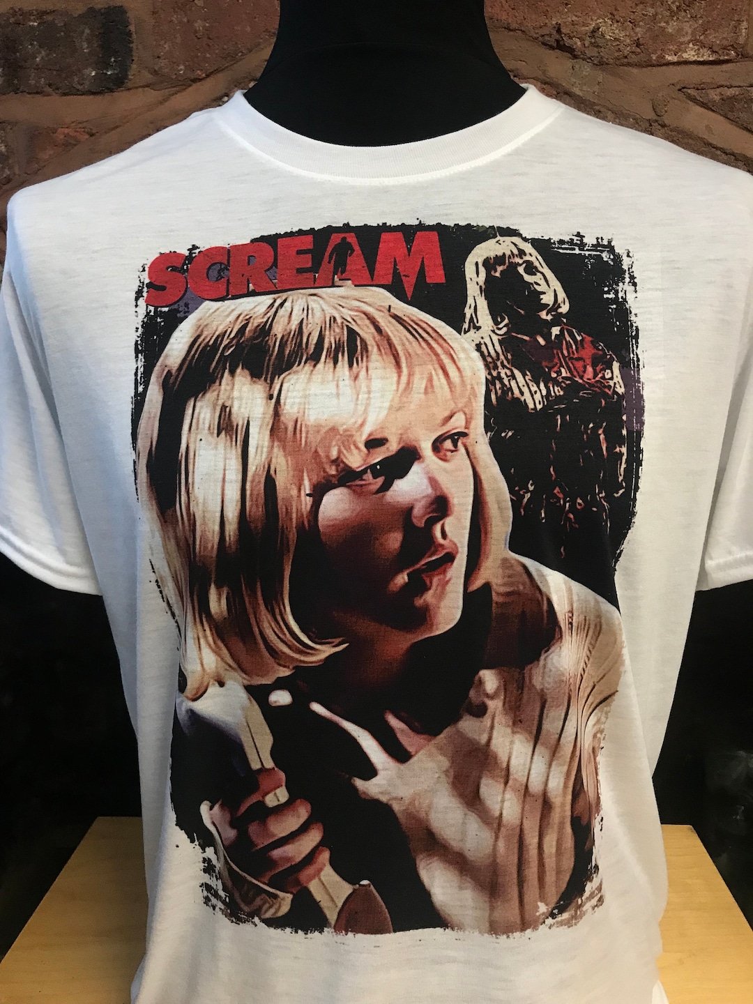 Scream T-shirt! Drew Barrymore, Casey Becker. 90's Horror. - Etsy