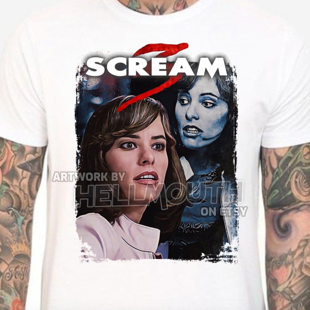 Scream 3 - T-shirt. Jennifer Jolie - Parker Posey. Men's & Women's All ...