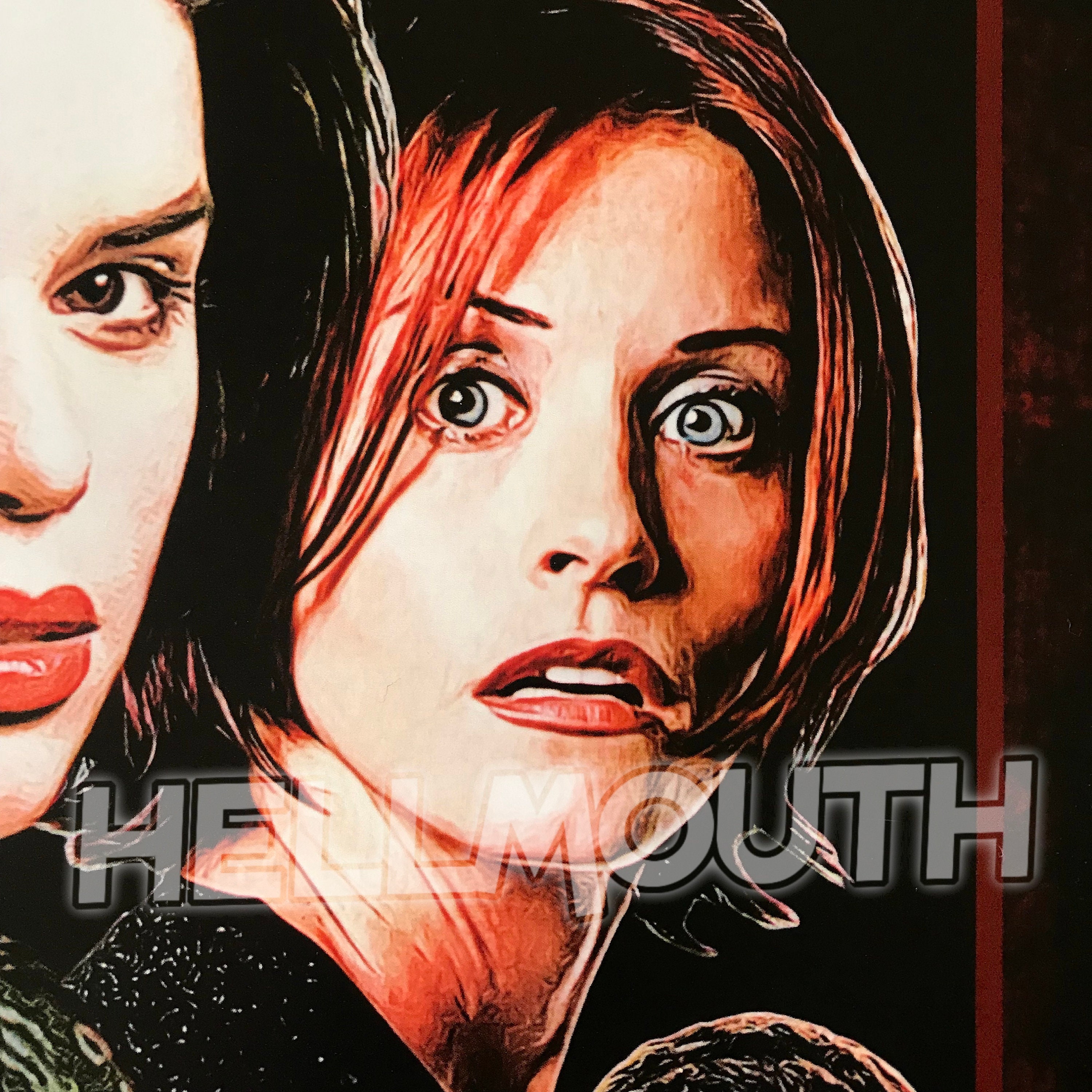 Scream 2 Movie Poster - A2 Size - Custom Artwork - Ghostface Sidney ...