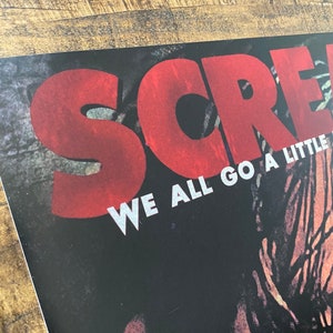 Scream 1996 Movie Poster - A2 Size - Custom Artwork - Ghostface Billy ...