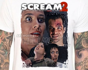 Scream 2 White T-shirt. Mickey Altieri. Timothy Olyphant. | Etsy