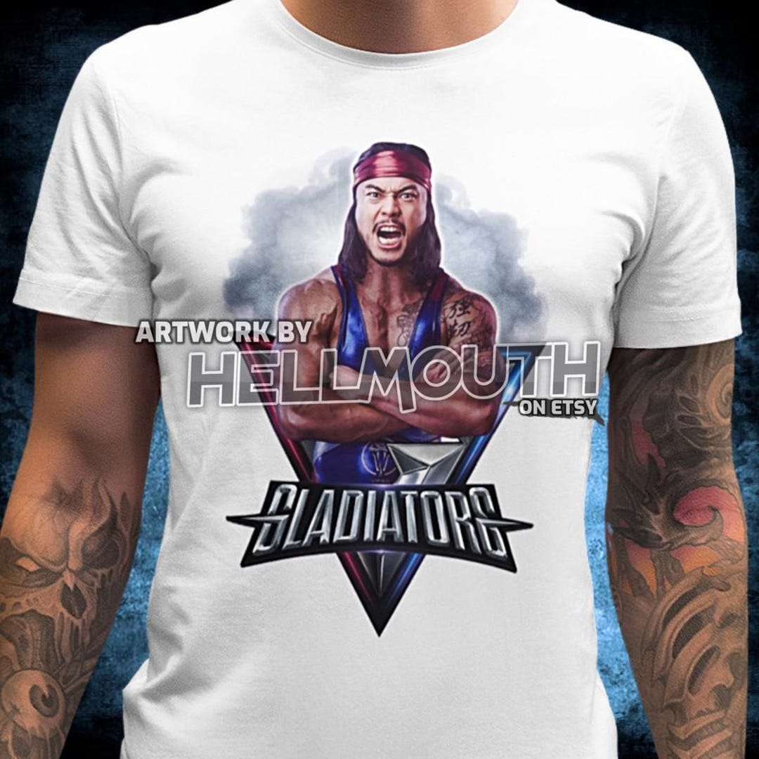 Gladiators Viper T-shirt. Men's & Women's All Sizes. 2024 TV Show ...