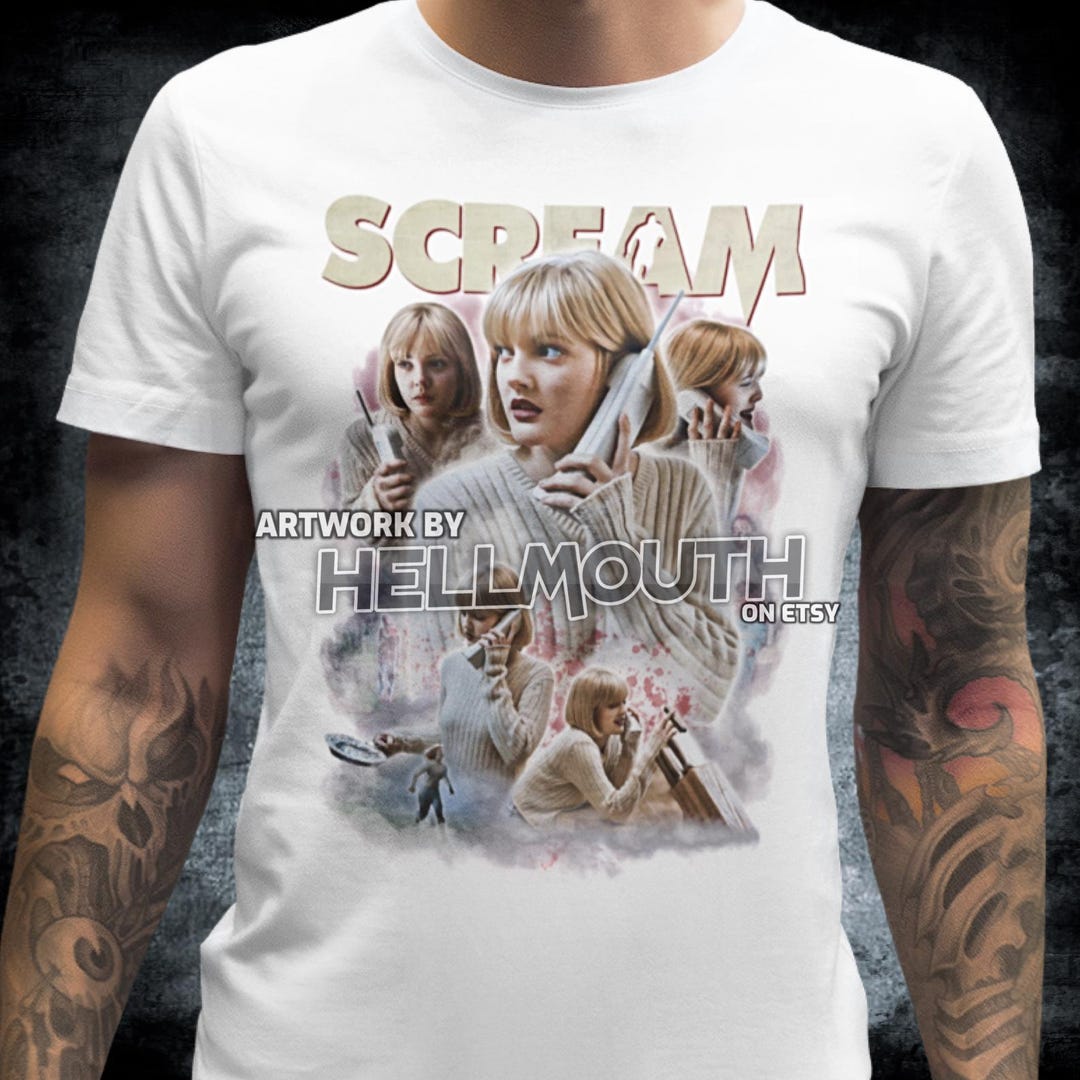 Scream Casey Becker T-shirt - Drew Barrymore. 90's Horror. - Etsy