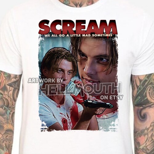 Scream Movie T-shirt. Randy Meeks Jamie Kennedy. Men's & - Etsy