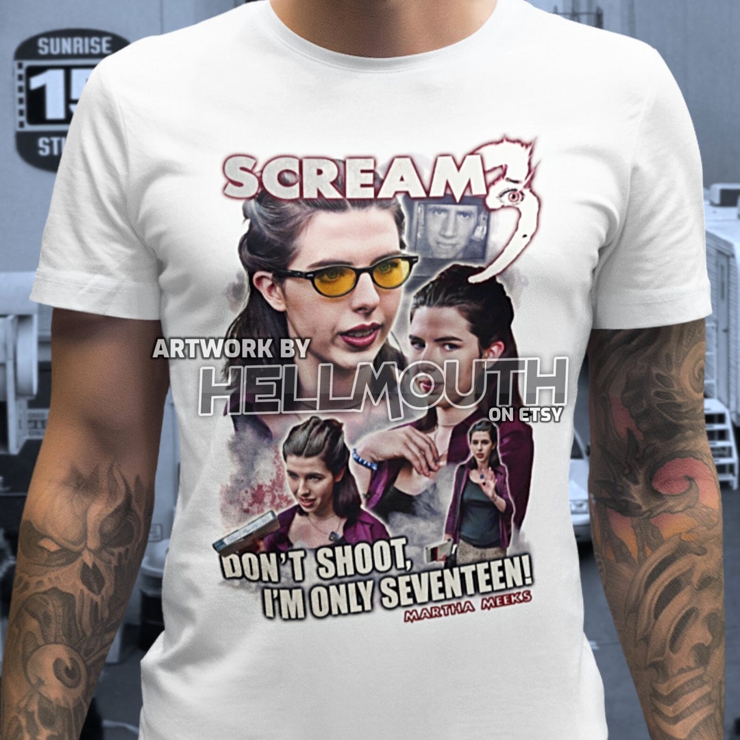Scream 3 Martha Meeks T-shirt. Men's & Women's All Sizes. Randy Heather ...