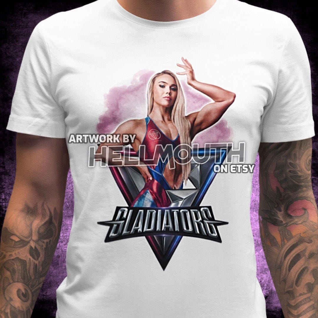 Gladiators Diamond T-shirt. Men's & Women's All Sizes. 2024 TV Show ...