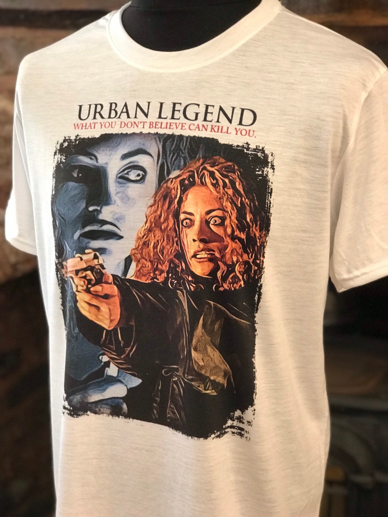Urban Legend White T Shirt. Rebecca Gayheart as Brenda | Etsy