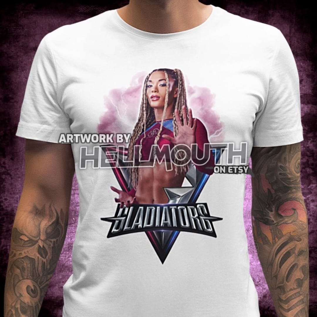 Gladiators Electro T-shirt. Men's & Women's All Sizes. 2024 TV Show ...