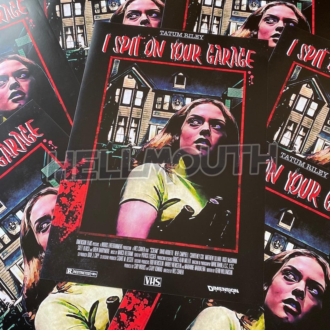 Scream 1996 Movie Poster - A2 Size - Custom Artwork - Tatum Riley Rose ...