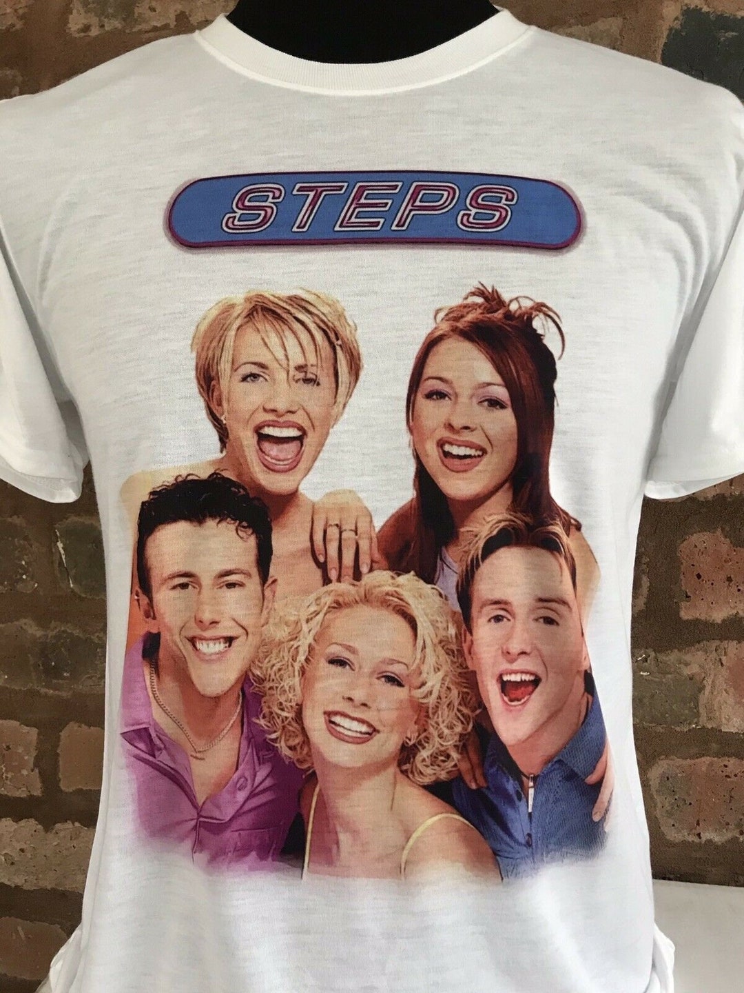 Steps T Shirt! Men's & Women's All Sizes. 90s Step One Pop Music Band ...