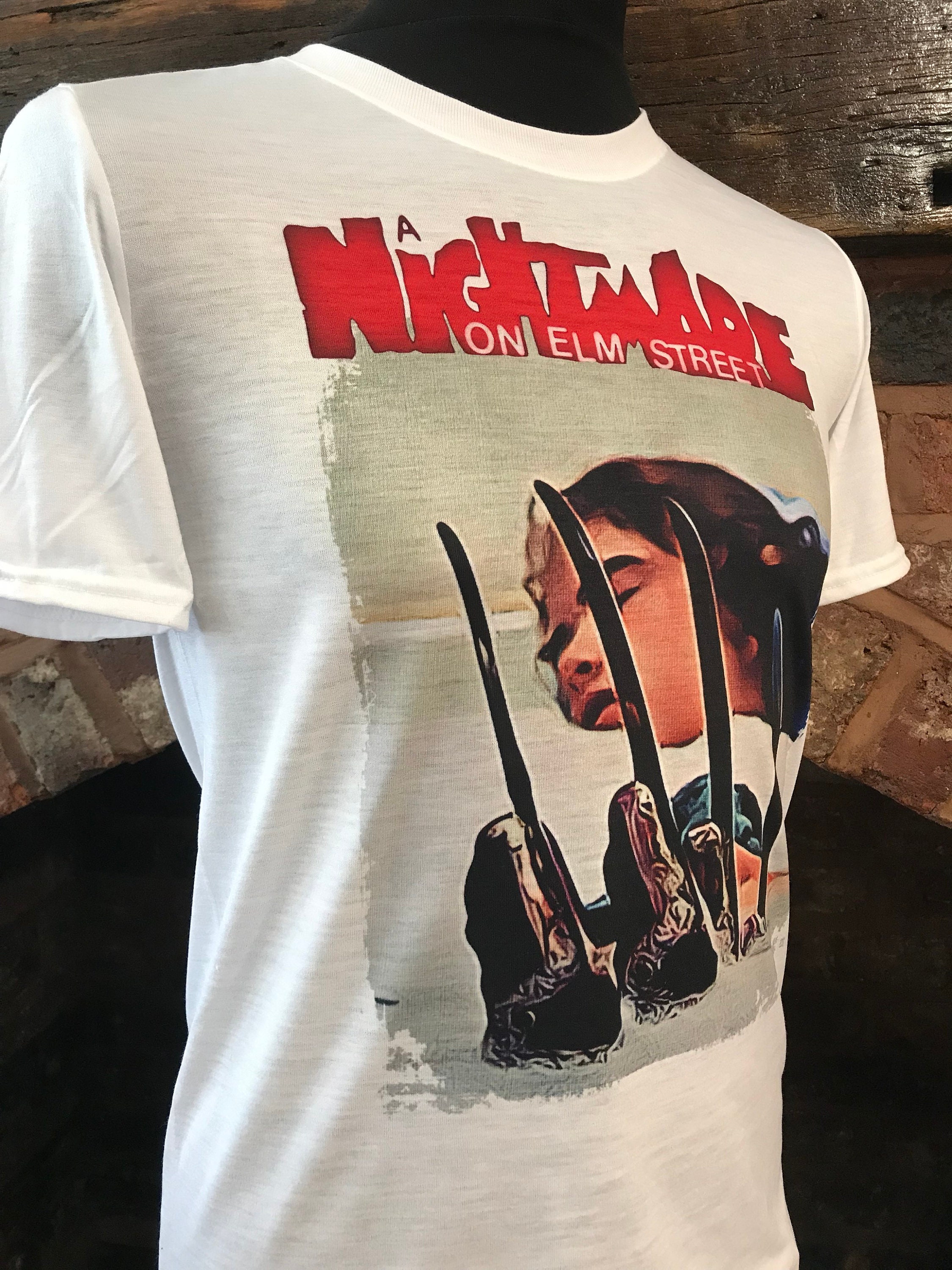 A Nightmare on Elm Street White T-shirt. Nancy Thomspon. - Etsy UK