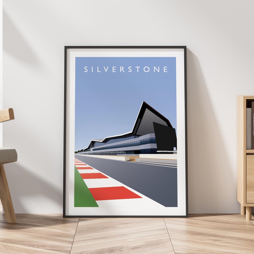 Silverstone Poster - Etsy