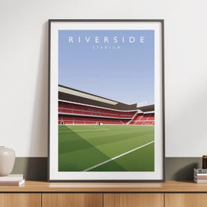 Middlesbrough FC Riverside Stadium Poster - Etsy