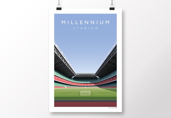 Millennium Stadium Poster | Etsy