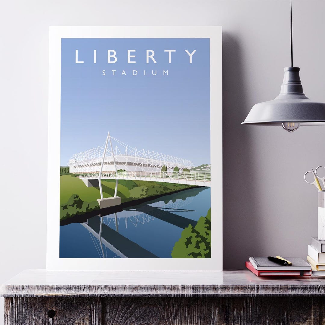 Ospreys Rugby Liberty Stadium Poster - Etsy