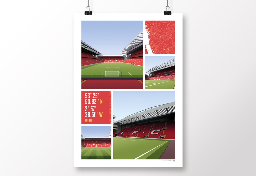 Liverpool FC Views of Anfield Poster - Etsy