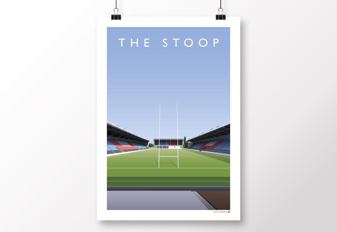 Harlequins Rugby the Stoop Poster - Etsy