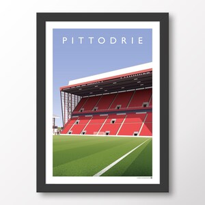 Aberdeen FC Pittodrie Stadium Poster - Etsy