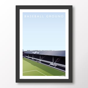 Derby County FC Baseball Ground Poster - Etsy