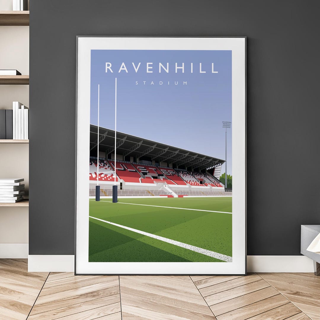 Ulster Rugby Ravenhill Stadium Poster - Etsy