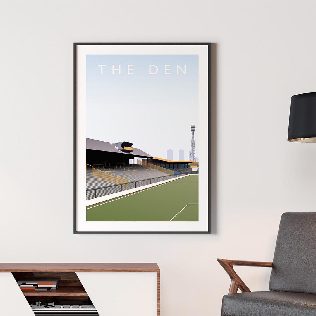 Millwall FC the Den Poster - Etsy