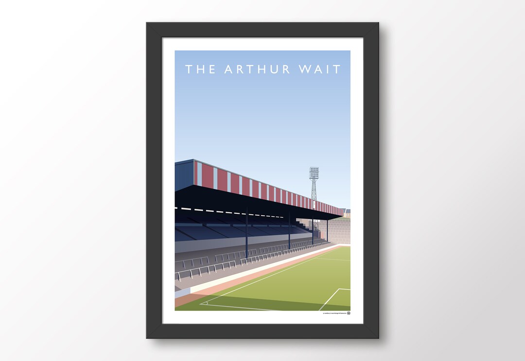 Crystal Palace Selhurst Park - Arthur Wait Stand Poster - Etsy