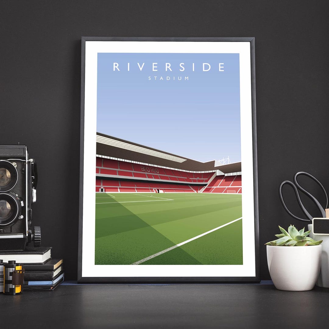 Middlesbrough FC Riverside Stadium Poster - Etsy
