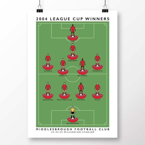 Middlesbrough Fc Poster - Etsy