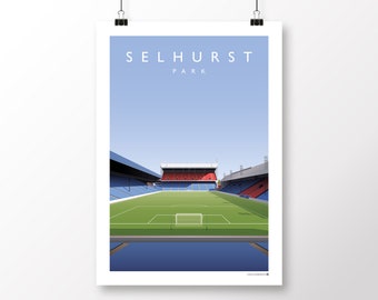 100 X Crystal Palace Stickers Based on Poster Shirt CPFC Pin Badge ...