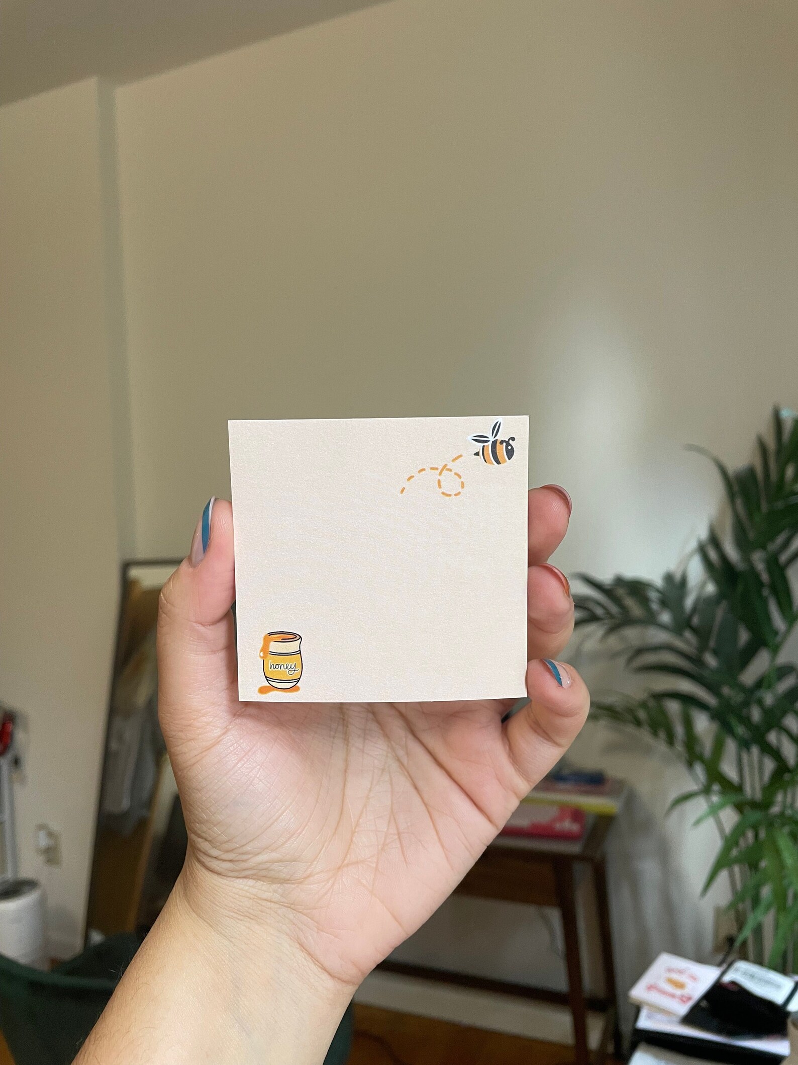 Honey Bee Sticky Notes, Bee Sticky Notes, Honey Pot Sticky Notes ...