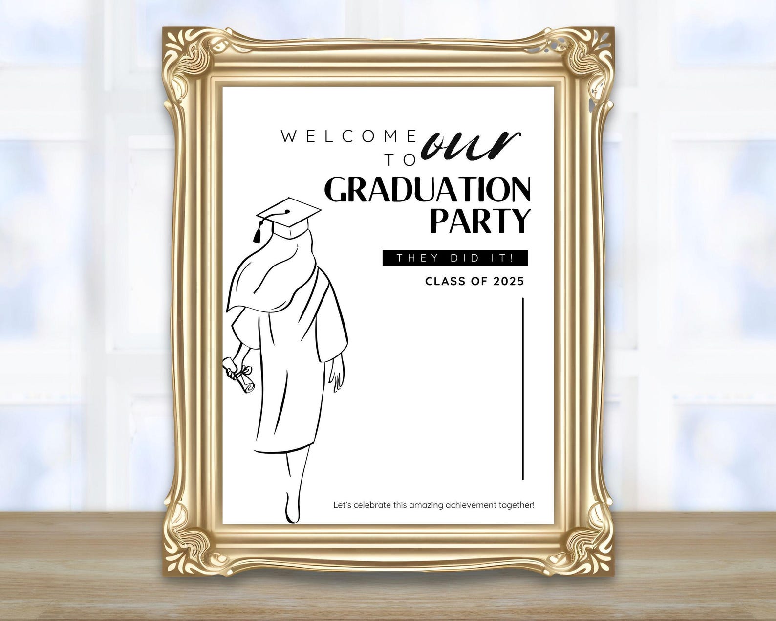 Graduation Party Table Signs | Graduation Party Sign | Senior Grad Sign ...