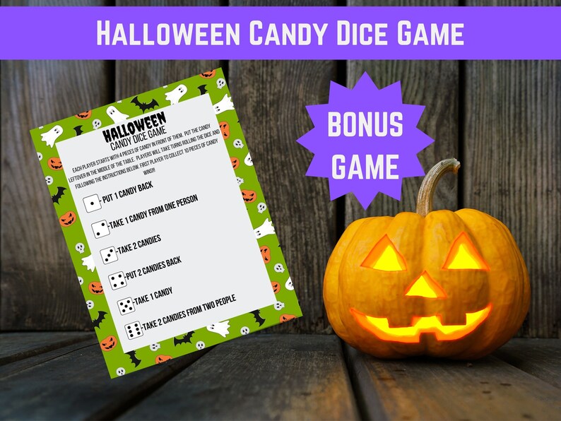 Halloween Charades Printable, Halloween Trivia Games, Printable ...