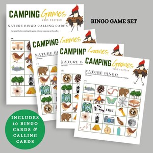 Camping Games Bundle | Campfire Games | Camping Games Printable ...