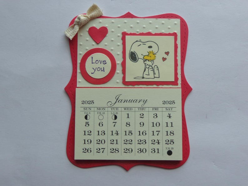 Snoopy and Woodstock, Love You, Cartoon Character, 2025 Magnetic ...